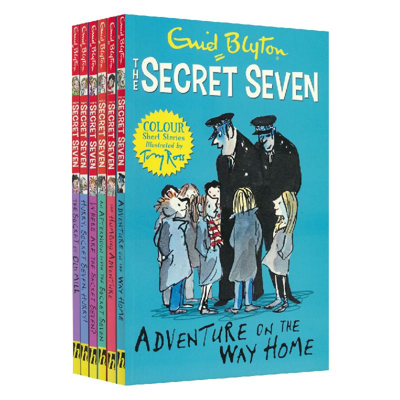 Jual the secret seven enid blyton book set / enid blyton secret seven ...