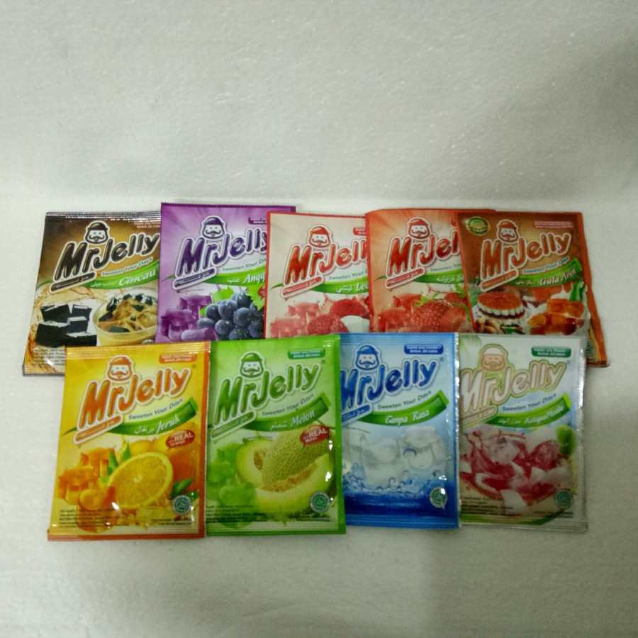 Jual Mr Jelly Jelly Powder Bubuk jelly 15g | Shopee Indonesia