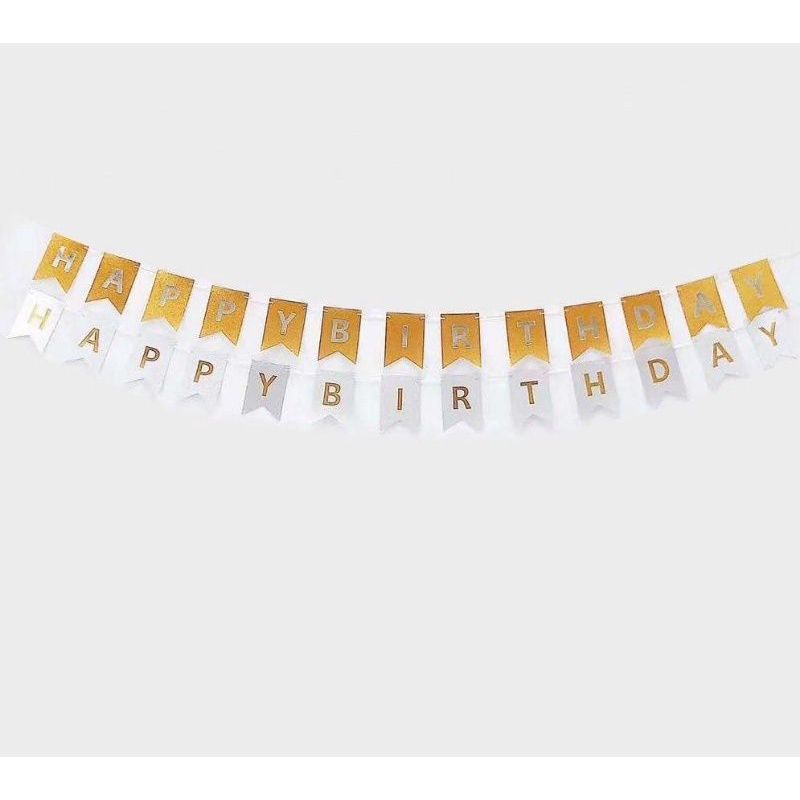 Jual bendera happy birthday hiasan ulang tahun | Shopee Indonesia