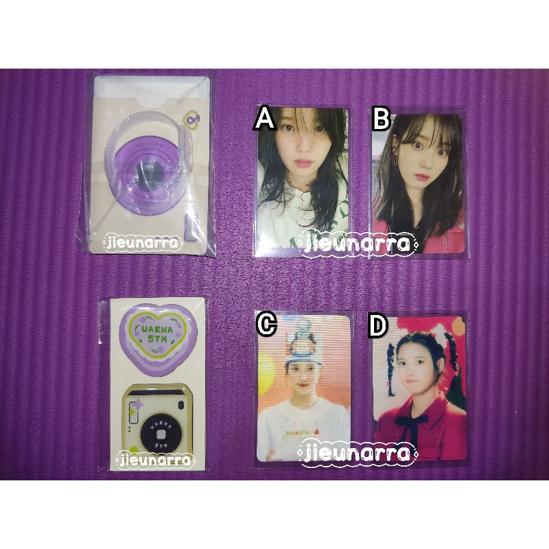 Jual IU Photocard 5th Official Fanclub Kit Uaena | Shopee Indonesia