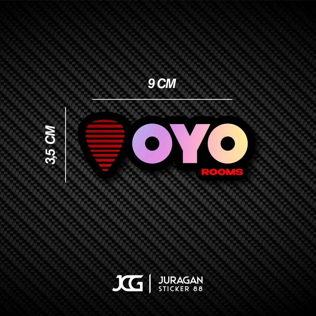 Jual stiker oyo / stiker oyo garage / stiker yaudah oyo / stiker viral ...