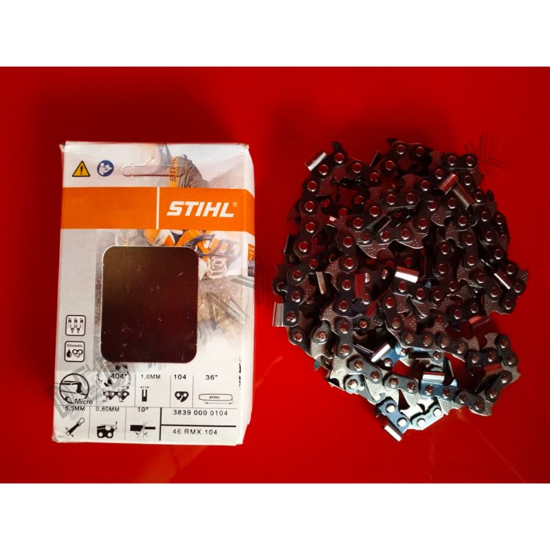 Jual RANTAI STIHL CHAINSAW 070 52 MATA BAR 36 INCH | Shopee Indonesia