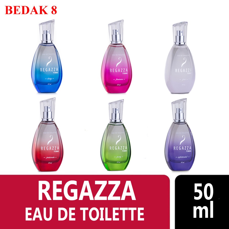 Jual Regazza EDT 50 ml/ Regazza Eau de Toilette 50 ml (GRATIS BUBBLE WRAP) | Shopee Indonesia