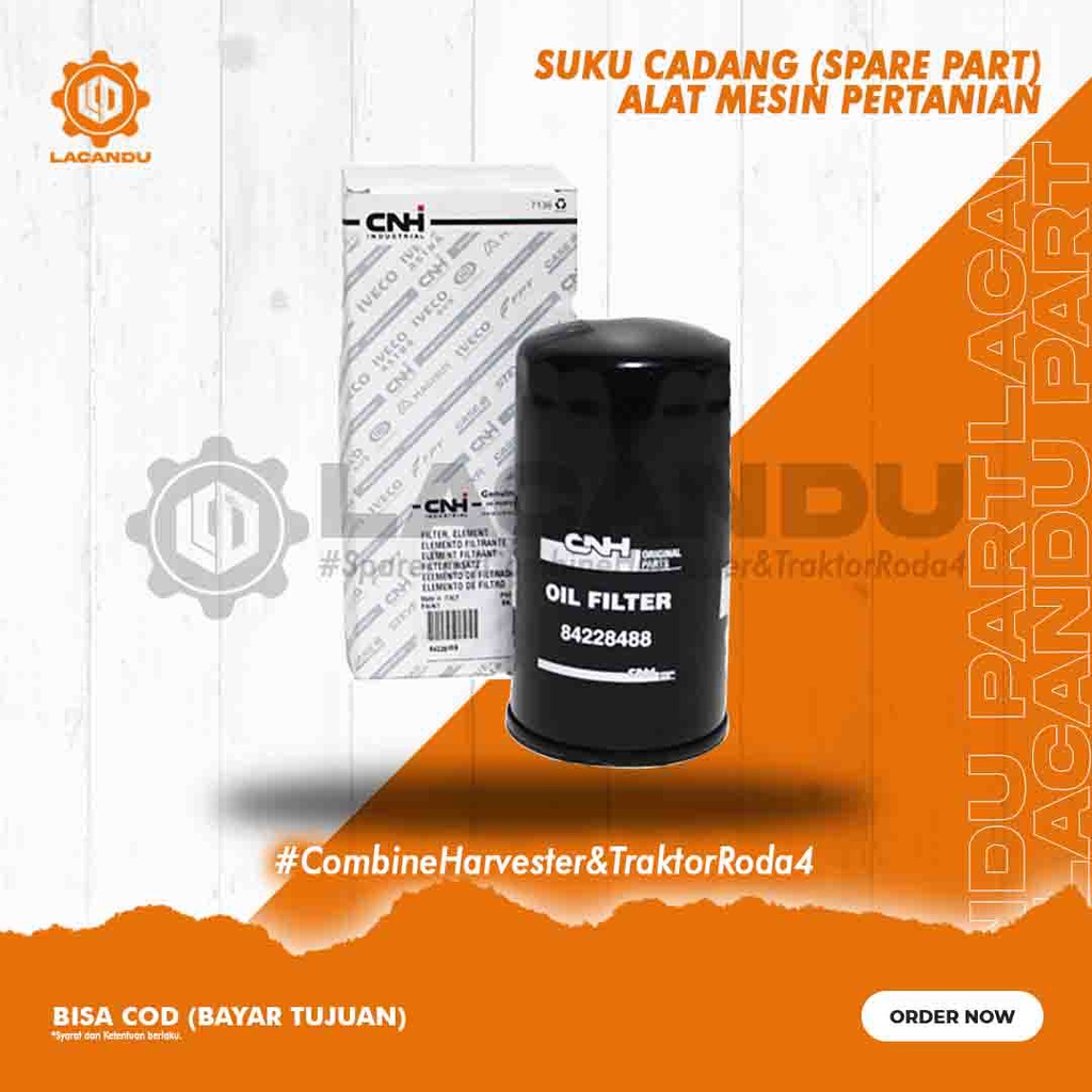 Jual 84228488 - OIL FILTER - FILTER OLI MESIN TRAKTOR FORD NEW HOLLAND ...