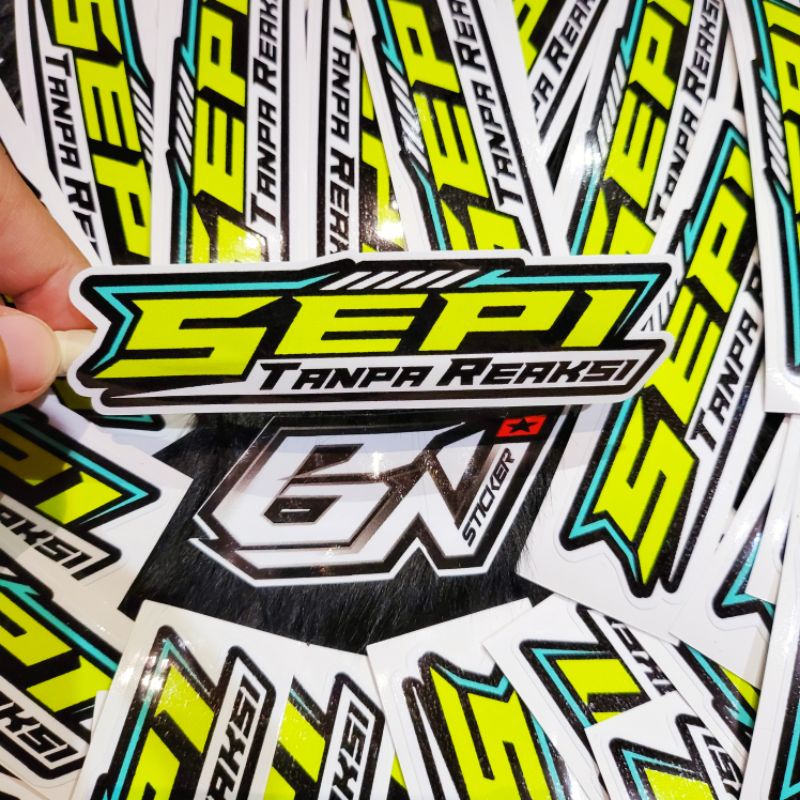 Jual stiker kata2 sticker Sepi Tanpa Reaksi | Shopee Indonesia