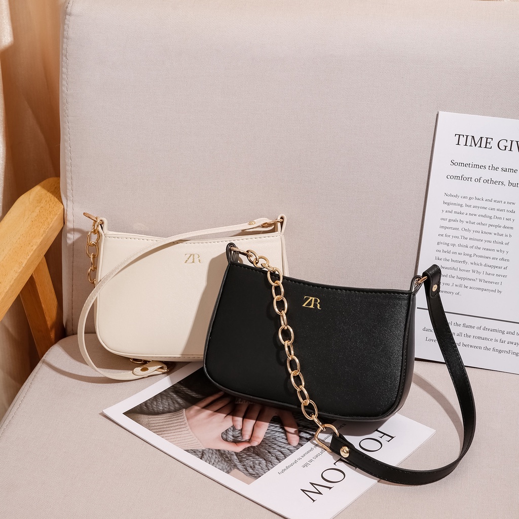 Jual Tas Selempang Wanita May Bag Fashion Import Tali Mix Rantai Sling Bag Kekinian Berkualitas ...