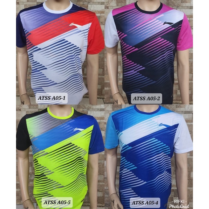 Jual BAJU BADMINTON LINING ATSSA05 BAJU LINING GAME SERIES ATSS A05 ...