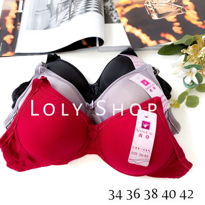 Jual Bh XIANG CAO B5 Kait 3 / BH BUSA Tanpa Kawat / Bra Wanita Dewasa GOOD QUALITY | Shopee ...
