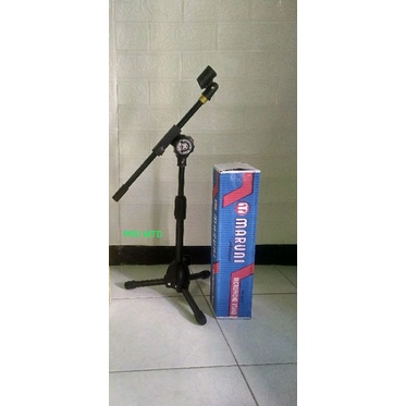 Jual Stand Mic Maruni Pendek Hitam | Shopee Indonesia