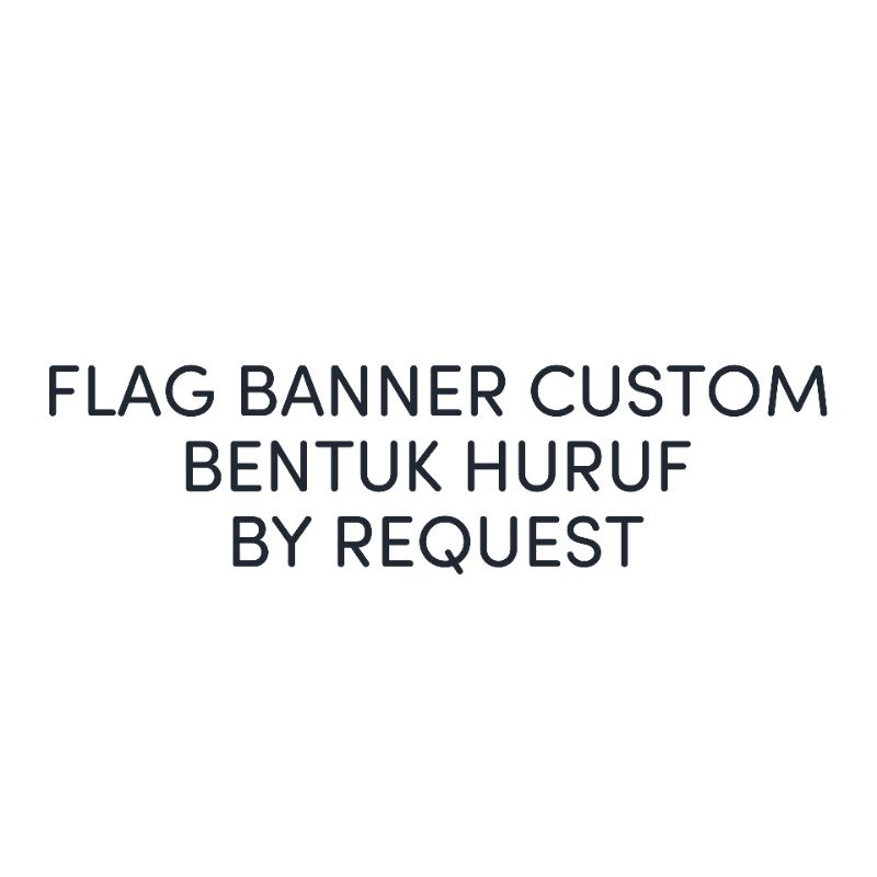 Jual FLAG CHAIN BENTUK HURUF BISA CUSTOM GAMBAR DAN HURUF | Shopee ...