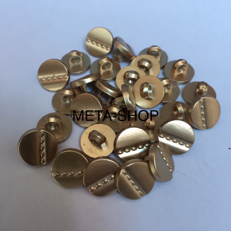 Jual kancing MQ 11mili CLR silver&emas isi 12pcs | Shopee Indonesia