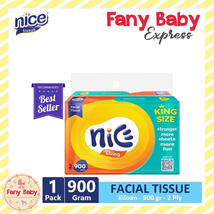 Jual NICE FACIAL TISSUE SOFT 2PLY 1000'S (BEST SELLER) | Shopee Indonesia