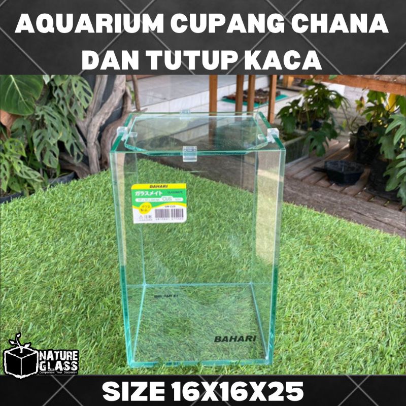 Jual BAHARI Aquarium Akuarium dan Tutup Channa Chana Cupang Mini Kecil ...