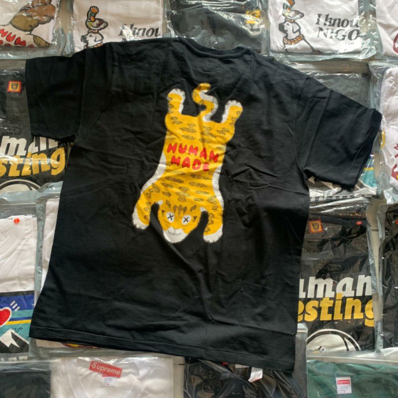 Jual HUMAN MADE X KAWS TIGER CARTOON | Shopee Indonesia