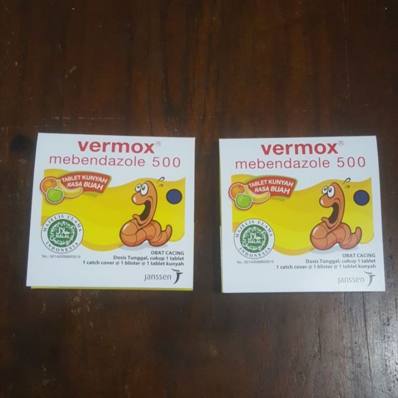 Jual vermox 500mg jamin ori | Shopee Indonesia