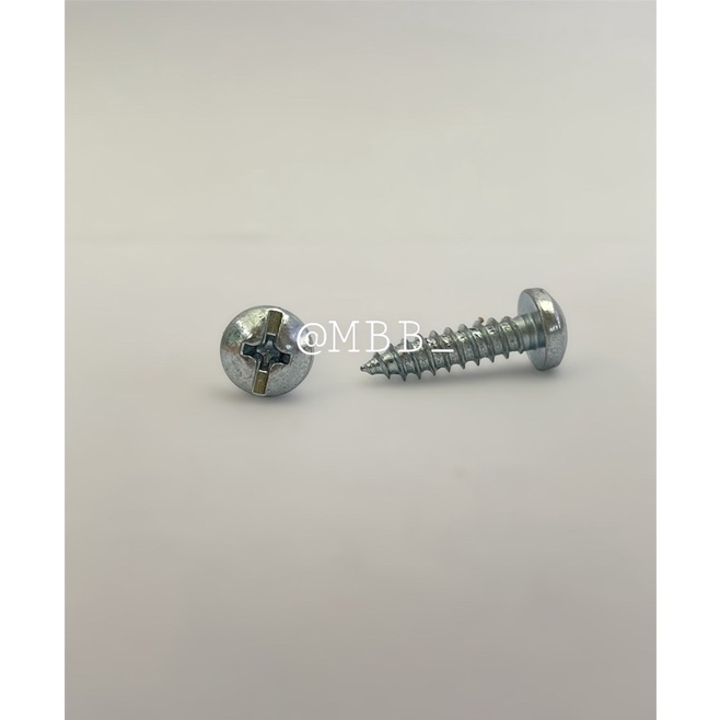 Jual Sekrup JP / Skrup Tapping / Skrup Kepala Bulat (+) 10 x 3/4 Per ...