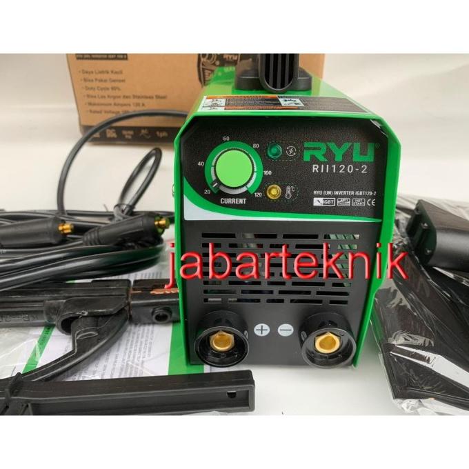 Jual Tekiro RYU Mesin Trafo Las Listrik Travo Welding Inverter IGBT120 ...