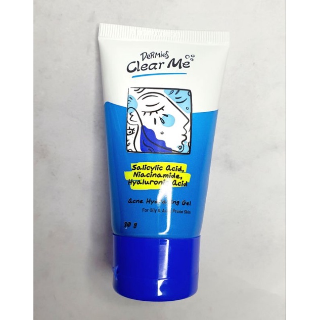 Jual Dermies Clear Me Acne Hydrating Gel for Oily & Acne Prone Skin 30g ...