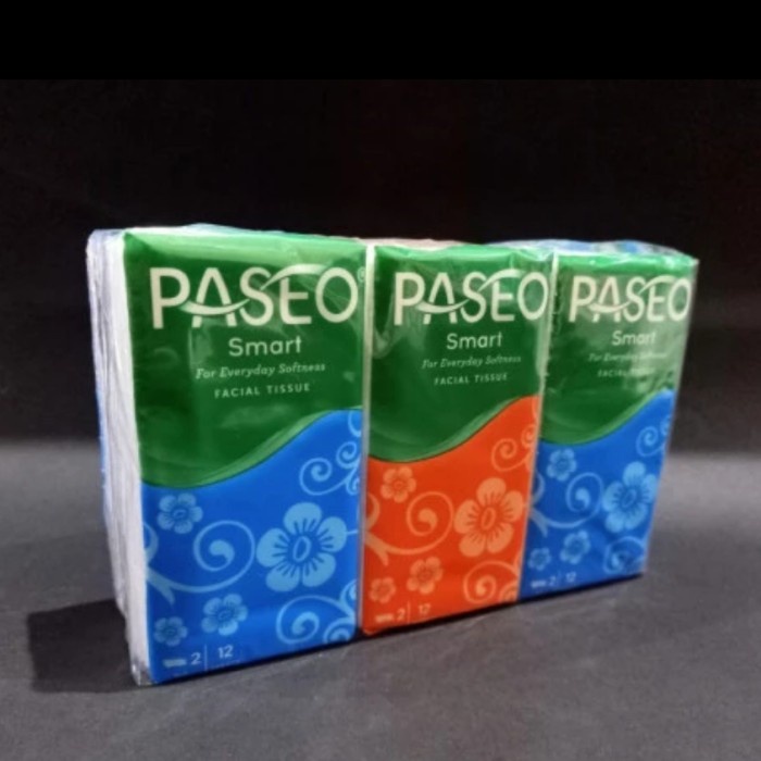 Jual TISSUE PASEO SMART HANGKY 2PLY 12SHEET X 6PCS /tisu wajah kecil ...