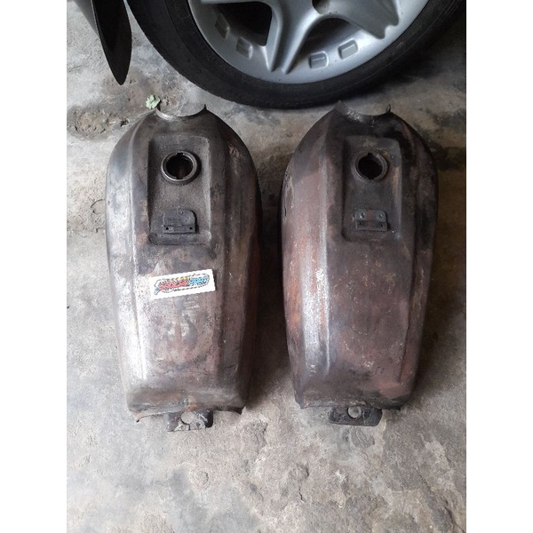 Jual Tangki GL 100 GL 125 Original copotan motor siap pakai drat kran ...