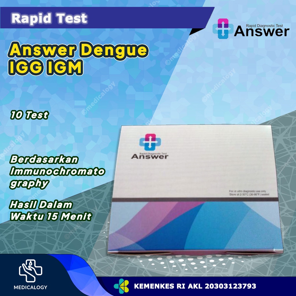 Jual ANSWER DENGUE DEVICE IGG IGM (PER BOX) | Shopee Indonesia