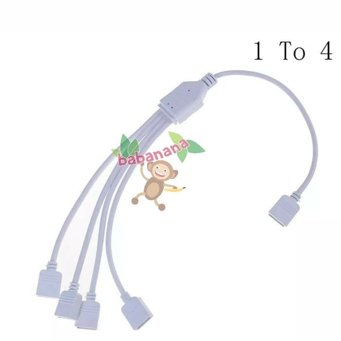 Jual Produk Kabel Rgb Splitter 1 To 4 Female 4 Pin Putih Terbatas ...