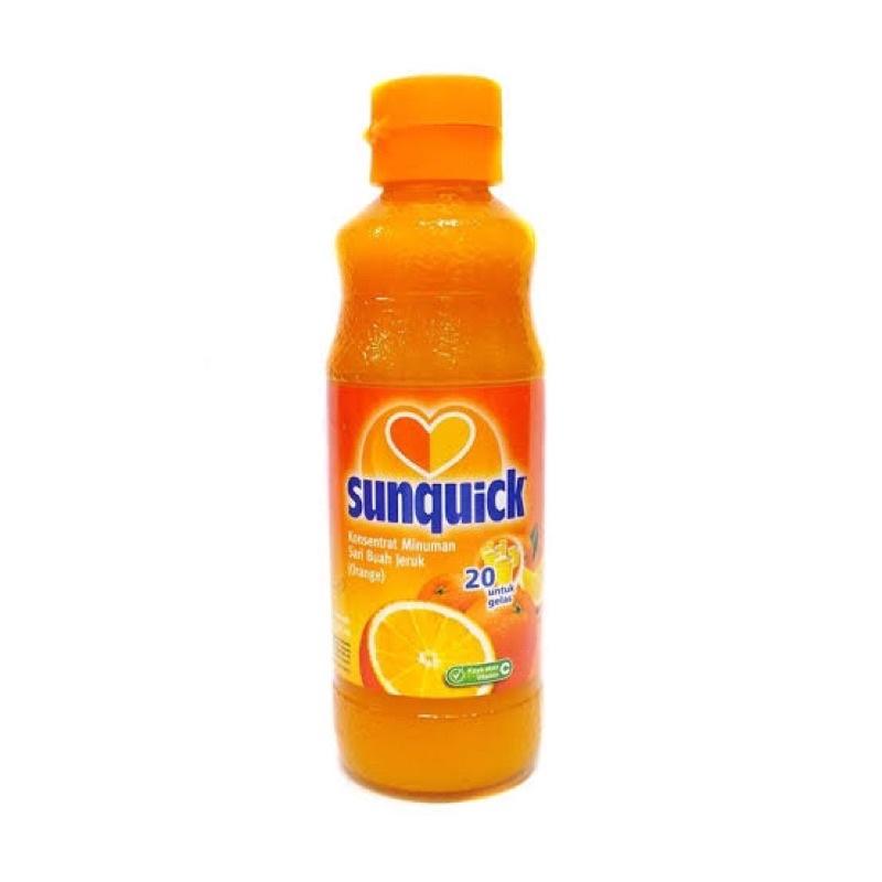 Jual Sunquick Orange jeruk mandarin 330ml | Shopee Indonesia