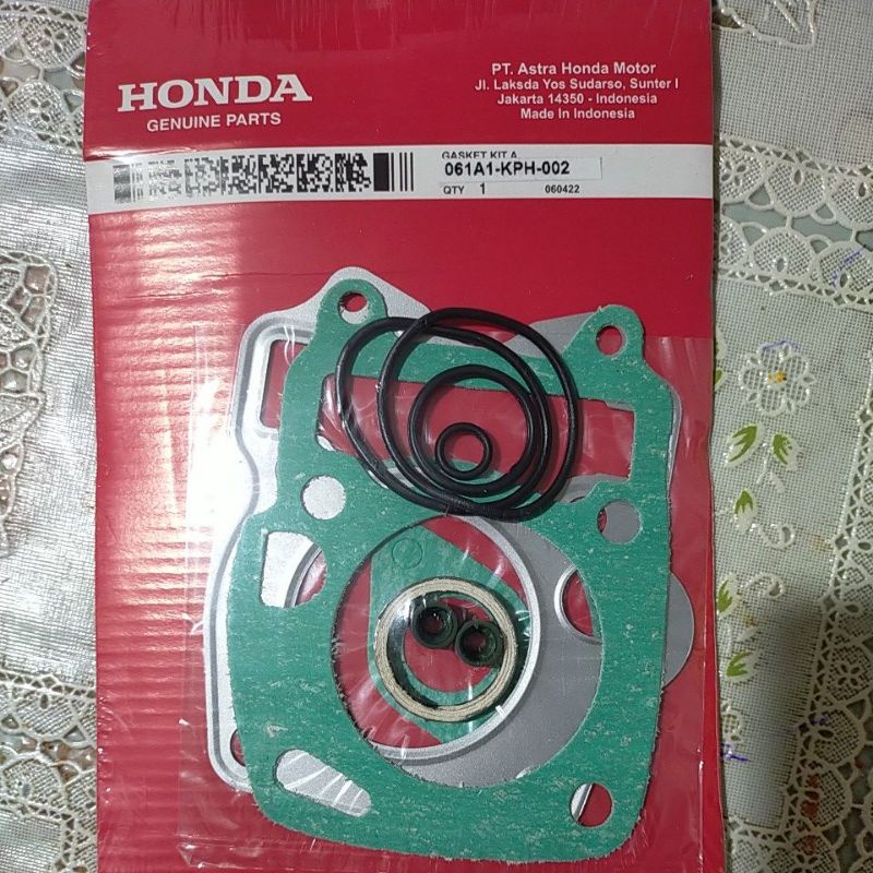 Jual PAKING GASKET TOP SET TOPSET KARISMA SUPRA X 125 KPH SP161 | Shopee Indonesia