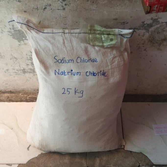 Jual sodium chloride// natrium chloride// NaCL 25 kg teknis industri ...