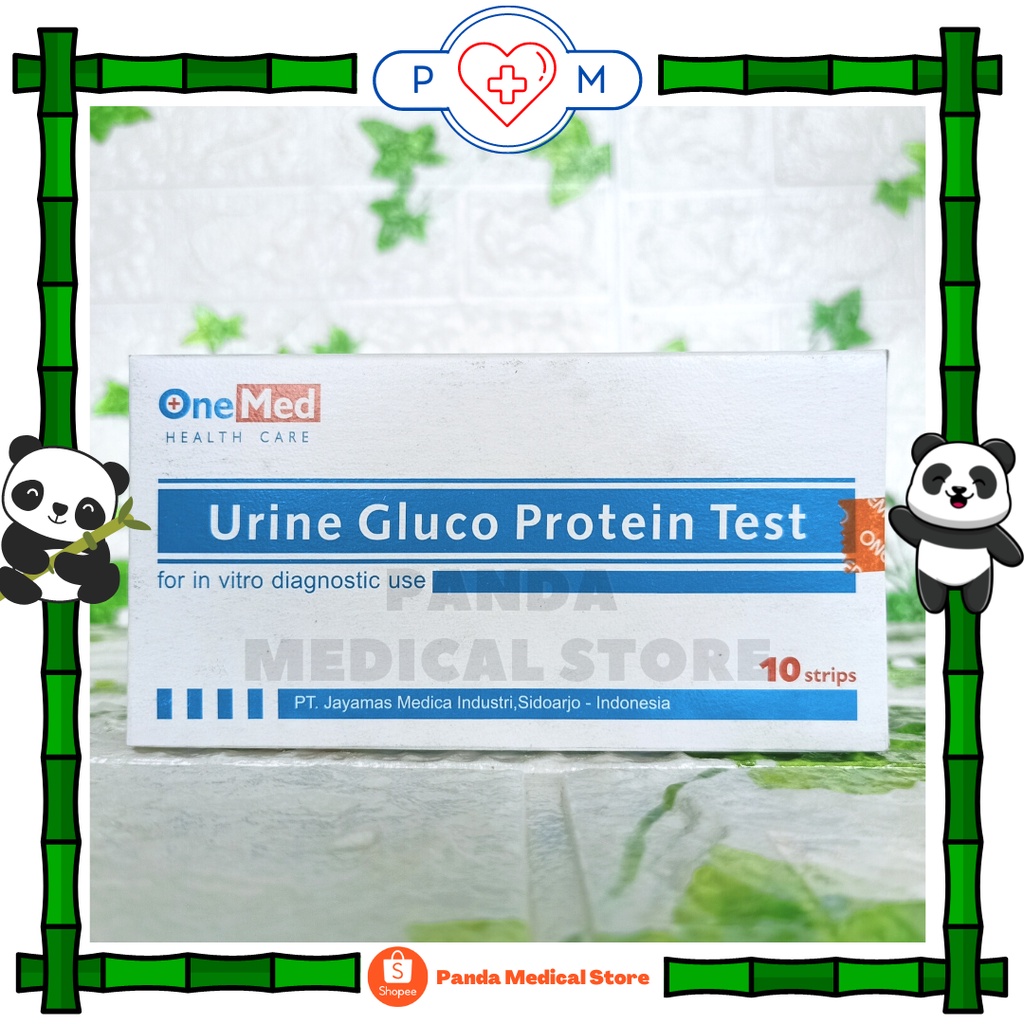Jual Urine Gluco Protein Test / Alat Tes Gula Protein Urin isi 10 ...