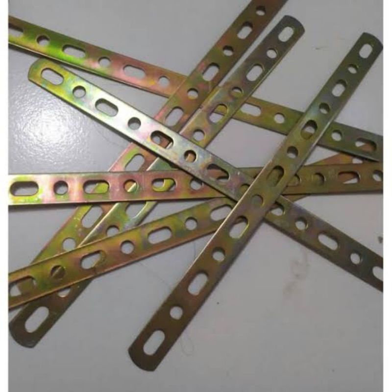 Jual PLAT BOLONG-BOLONG,PLAT LUBANG FULL BESI UNIVERSAL | Shopee Indonesia