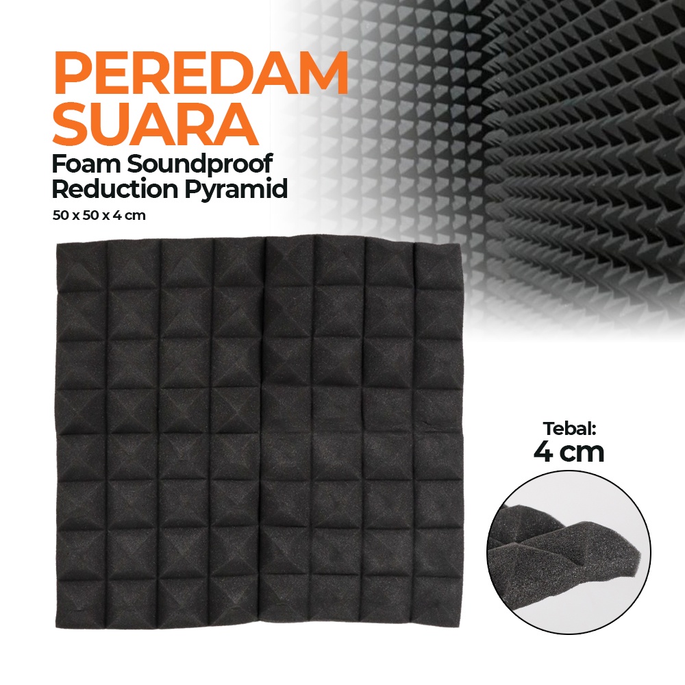 Jual Busa Telur Peredam Suara Acoustic Foam Soundproof Noise Reduction ...