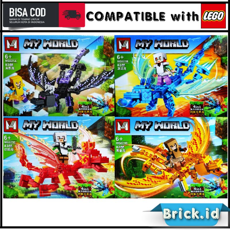 Jual Mainan anak figure mini craft figure mini craft steve minecraft ...