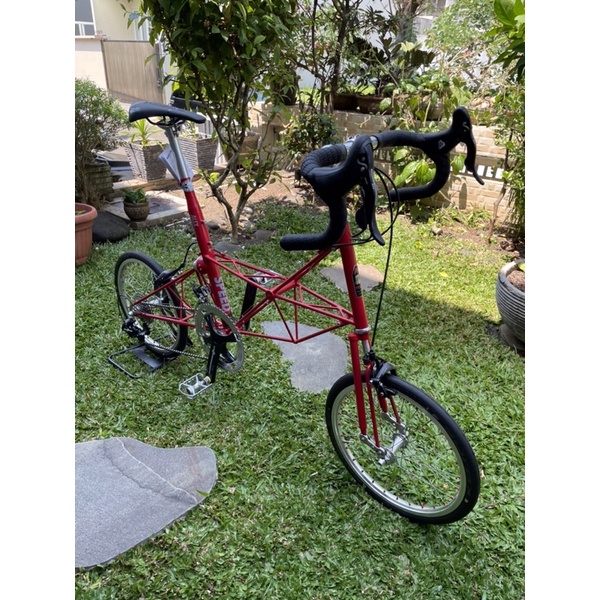 Jual sepeda BARU (Koleksi) alex moulton type Am speed warna ferrari red | Shopee Indonesia