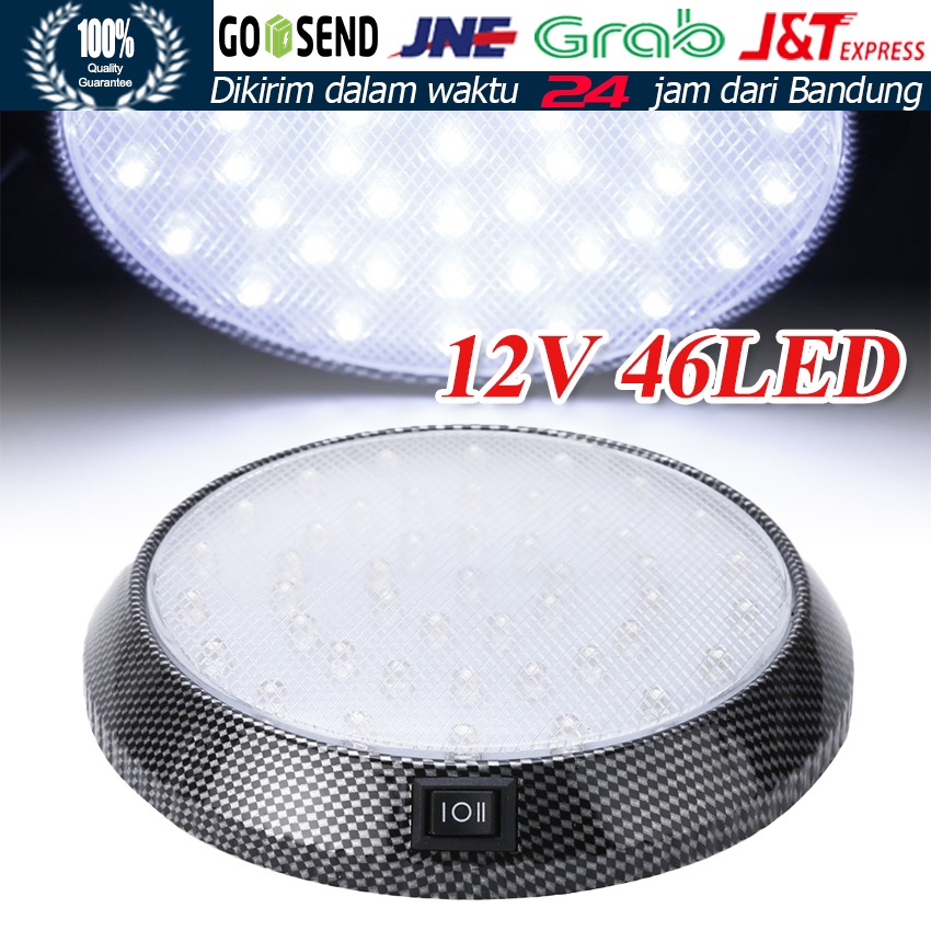 Jual 46 LED Lampu Plafon Mobil Lampu Kabin Interior Tengah Lampu Baca ...