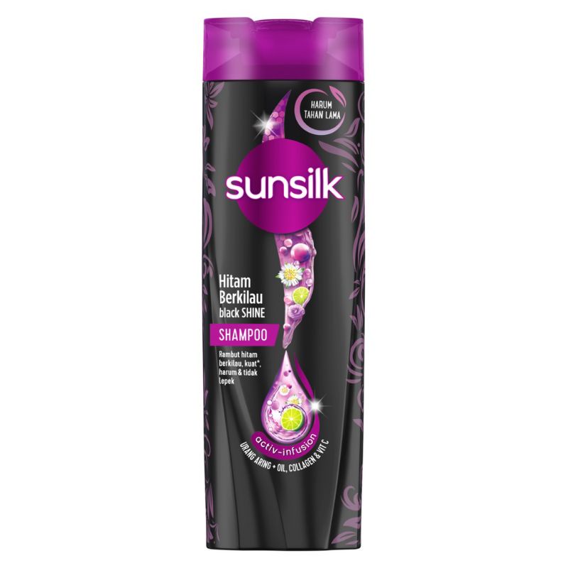 Jual shampoo sunsilk hitam berkilau black shine | Shopee Indonesia