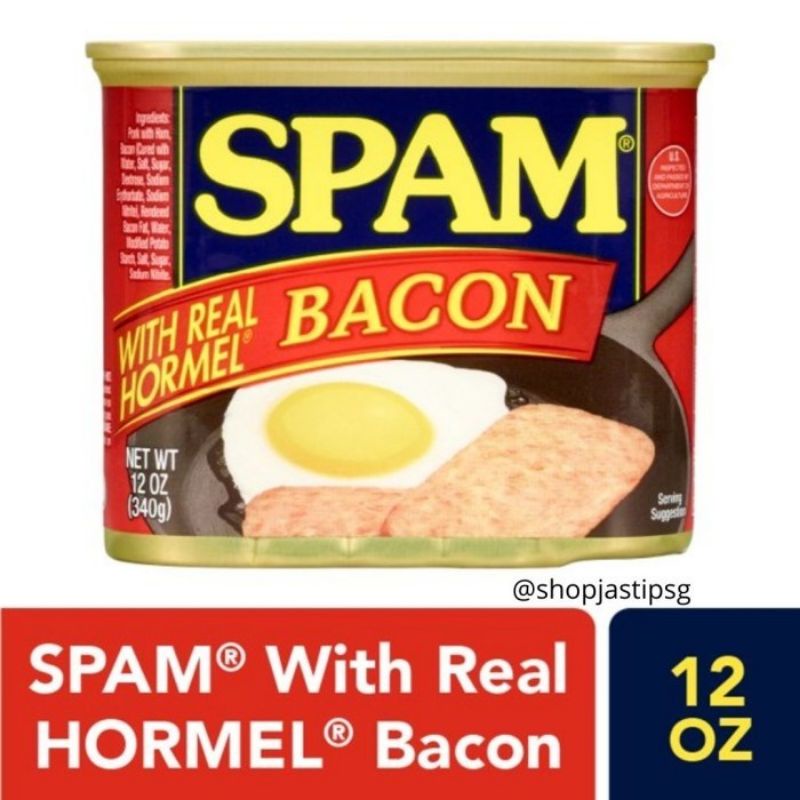 Jual SPAM BACON 340g | Shopee Indonesia