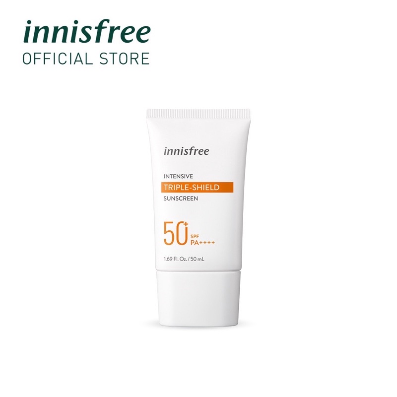 Jual Preloved Innisfree Intensive Triple Shield Sunscreen SPF50+ PA++++ 50ml | Shopee Indonesia