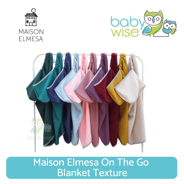Jual Maison Elmesa On The Go Blanket Texture - Selimut Anak Bayi ...