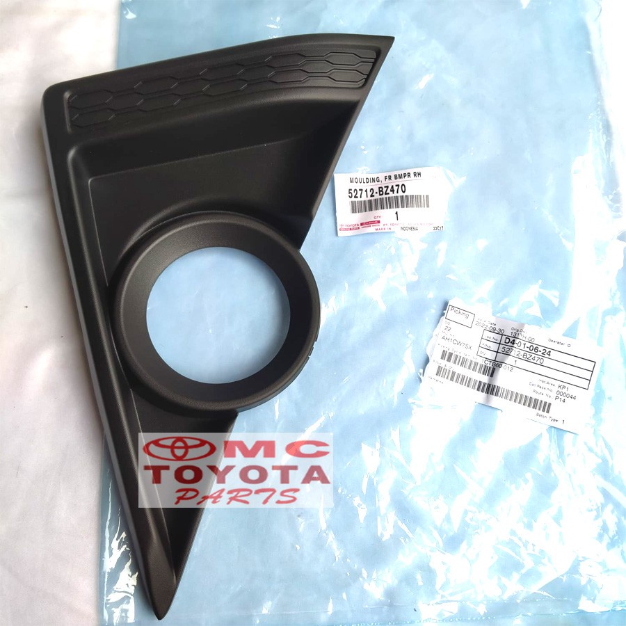 Jual Garnish Cover Tutup Fog Lamp Foglamp Kanan Agya Ayla New 52712 ...