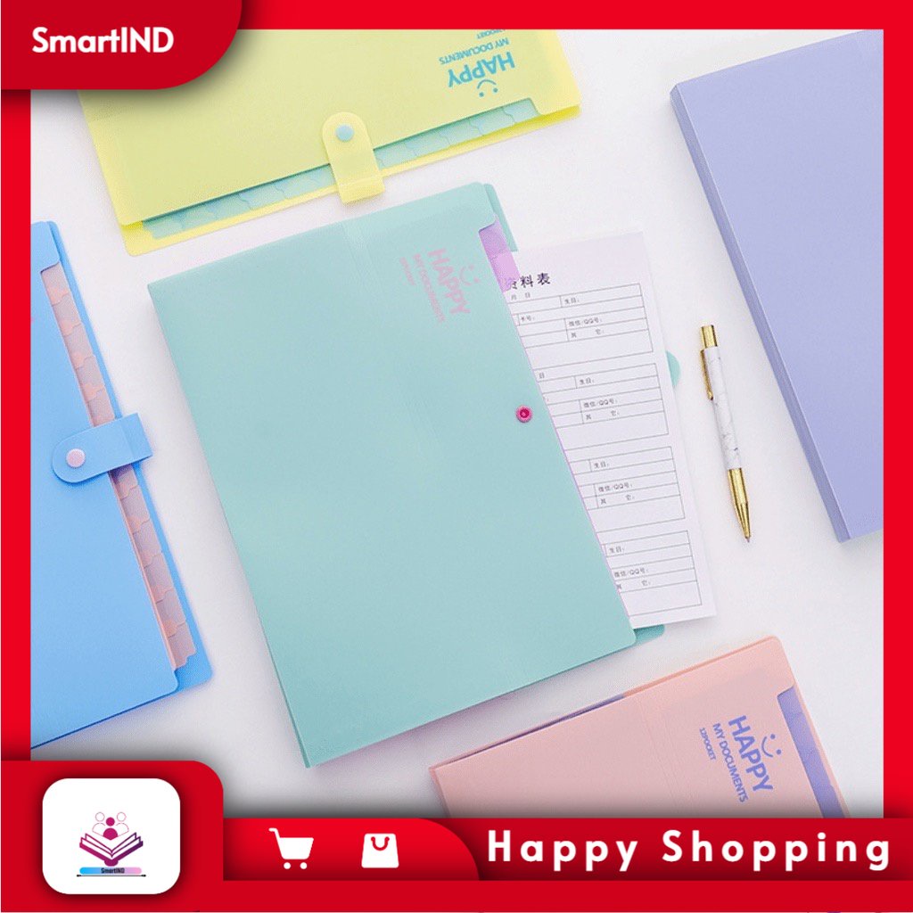 Jual Tas File A4 folder 12 Sekat Dilengkapi dengan Indeks Bahan Anti ...