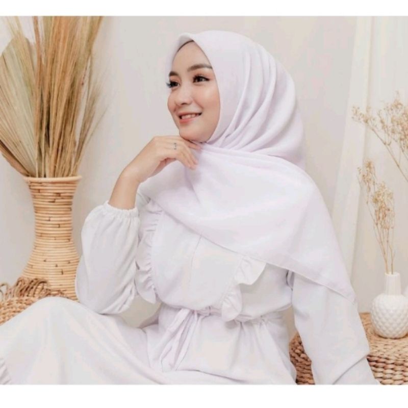 Jual Bella Square POLYCOTTON PREMIUM [PUTIH] 100% Real Pict | Shopee ...