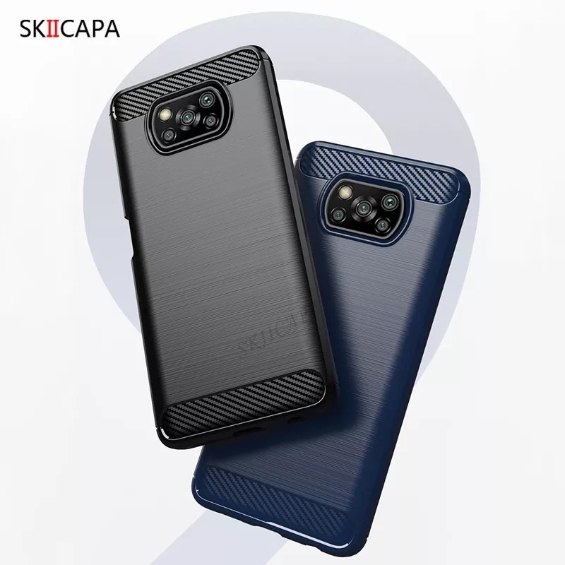 Jual CASE XIAOMI POCO X3 PRO X3 NFC CASE CARBON RUGGED ARMOR ANTI SHOCK ...