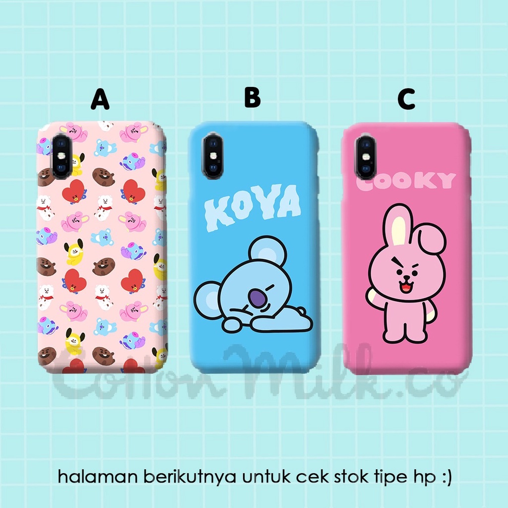 Jual Hardcase BTS BT21 Army Merchandise Kpop Korea Boyband Case Casing ...