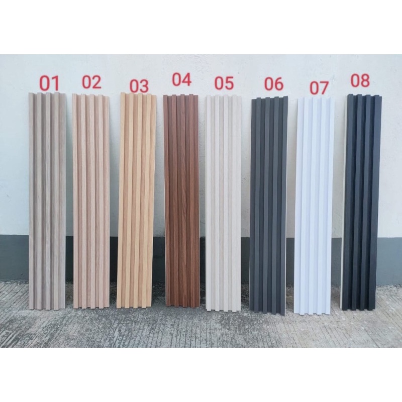 Jual WPC panel dinding / Wpc Wallpanel kisi uk 2.9m x 17cm x2.3cm per ...