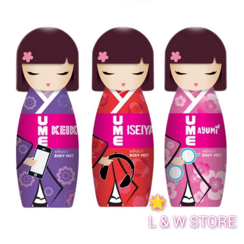 Jual Shinzui Ume Body Mist 100ml/Shinzui Partum Ume | Shopee Indonesia