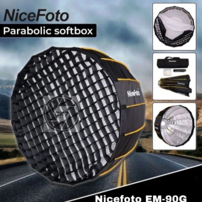 Jual Nice Foto 90cm/EM-90G Parabolic Softbox Pro Quick set Built Bowen ...