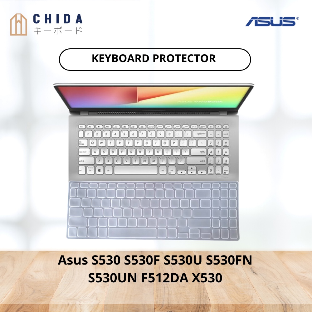 Jual keyboard Protector Laptop Asus Vivobook S530 A509 F512DA X530 15.6 ...