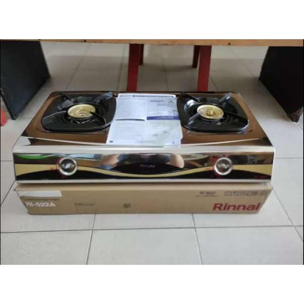 Jual Kompor Gas Rinnai Padang 522C / 522S / 522E / 522A | Shopee Indonesia