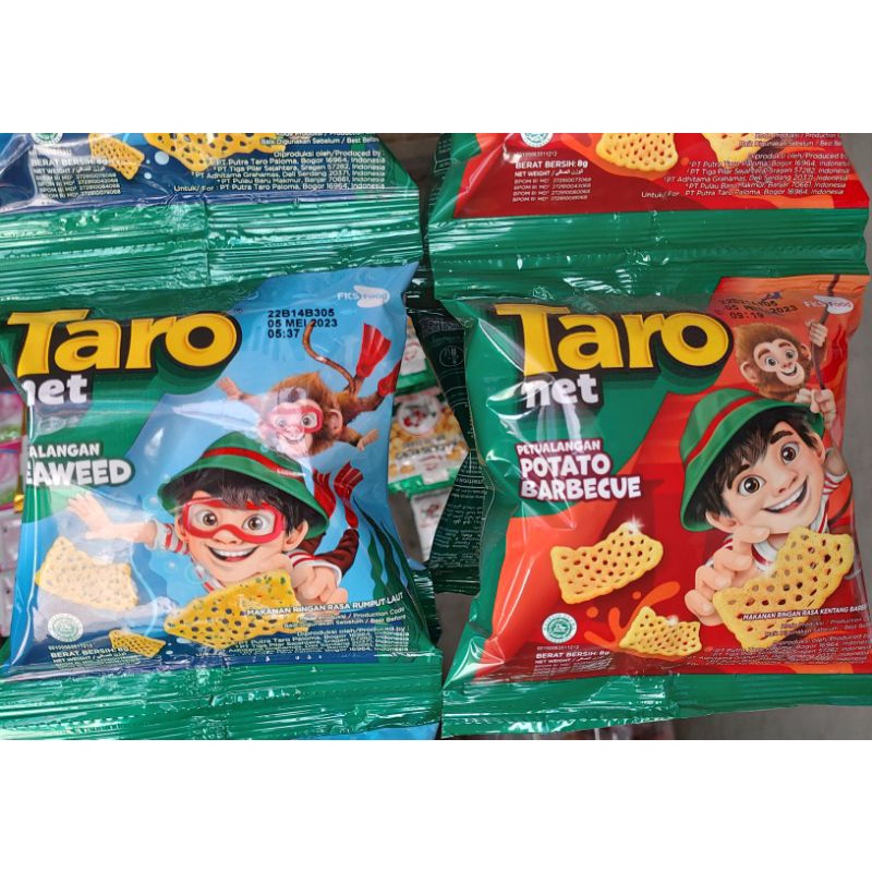 Jual Taro Net Rencengan 9 gr (harga per pcs) | Shopee Indonesia